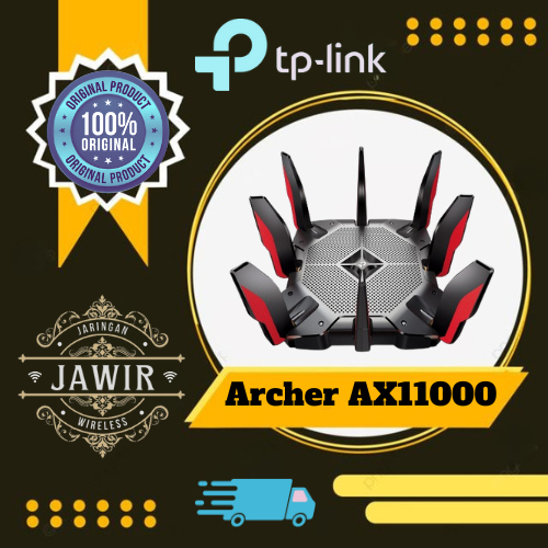 Jual TP-Link Archer AX11000 TPLink Tri-Band Wi-Fi 6 Gaming Router ...