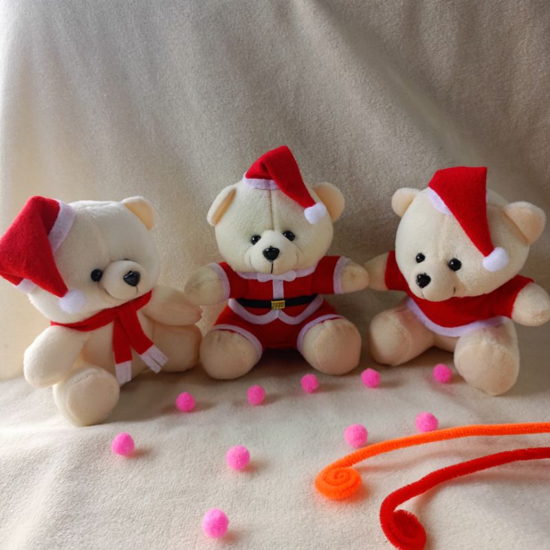 Jual Boneka SANTA Gemoy tinggi -/+15 cm | Shopee Indonesia