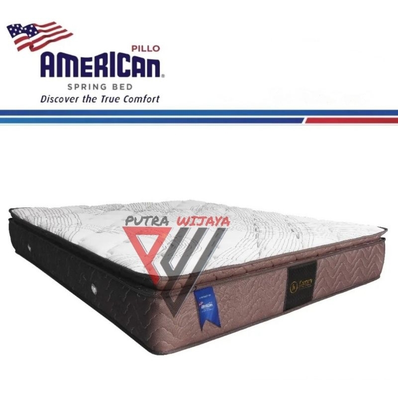 Jual SPRINGBED AMERICAN PILLO LUXURY TROMSO | Shopee Indonesia
