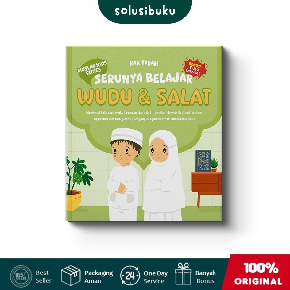 Jual Buku Serunya Belajar Wudu & Salat: Muslim Kids Series (Terang ...