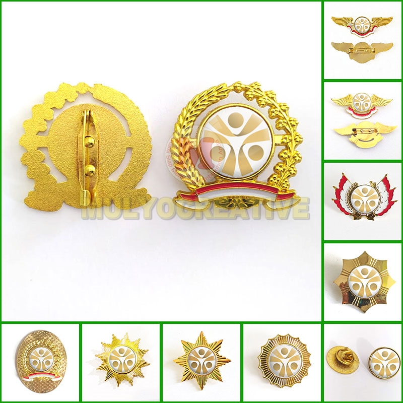 Jual Pin KP2MI Pin Bros Wing Logo Kementerian BP2MI | Shopee Indonesia