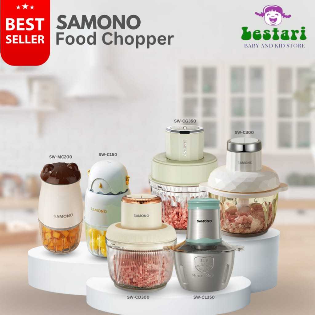 Jual CHOPPER SAMONO MINI CHOPPER/FOOD CHOPPER PROCESSOR MULTIFUNGSI ...