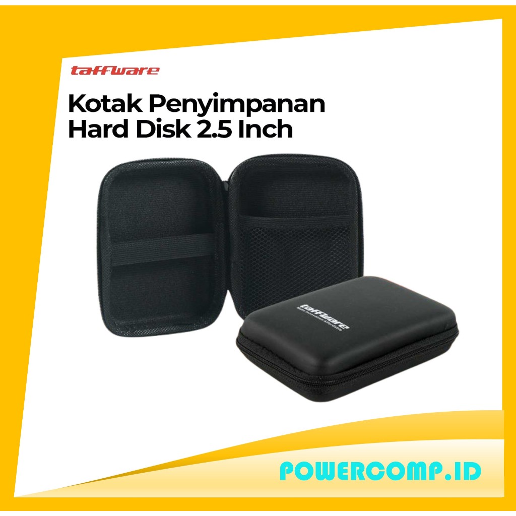 Jual Taffware HD402 Tas Headset Kotak Hard Disk 2.5 Inci Tas HDD SSD ...