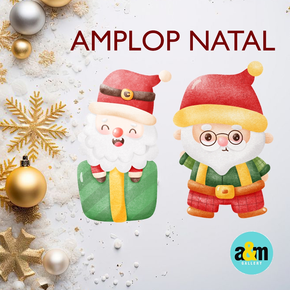 Jual A&M Amplop NATAL 2024 Angpau Lucu | Shopee Indonesia