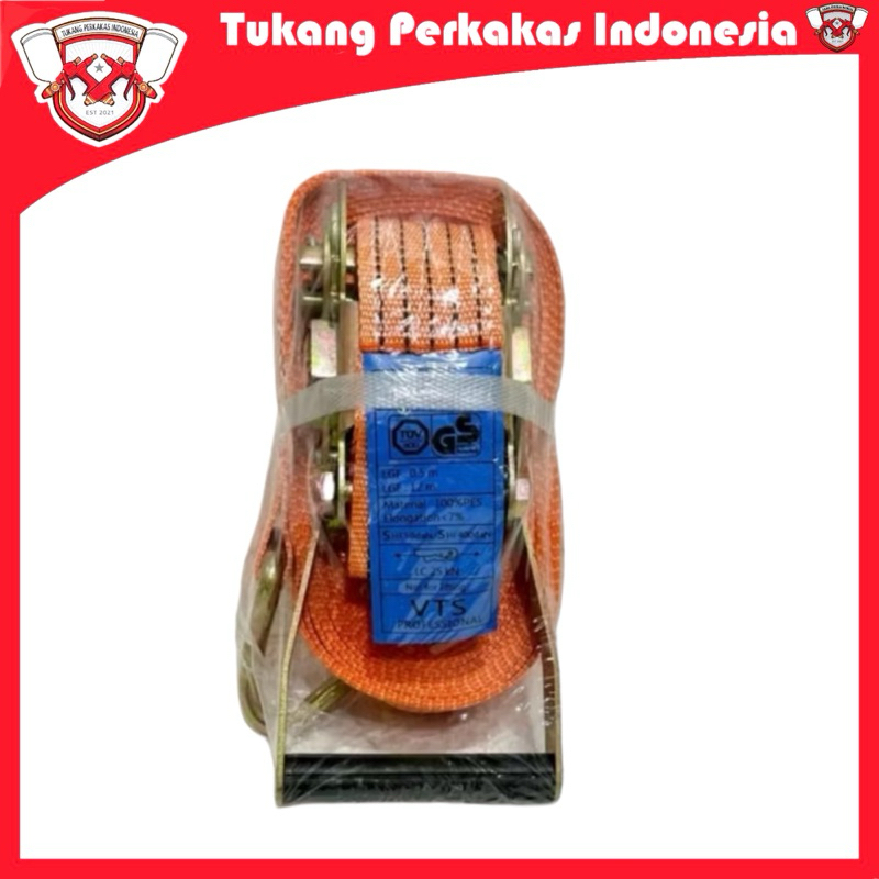 Jual WEBBING CARGO LASHING 2TON 12METER - RATCHET TIE DOWN 2 TON 12 ...