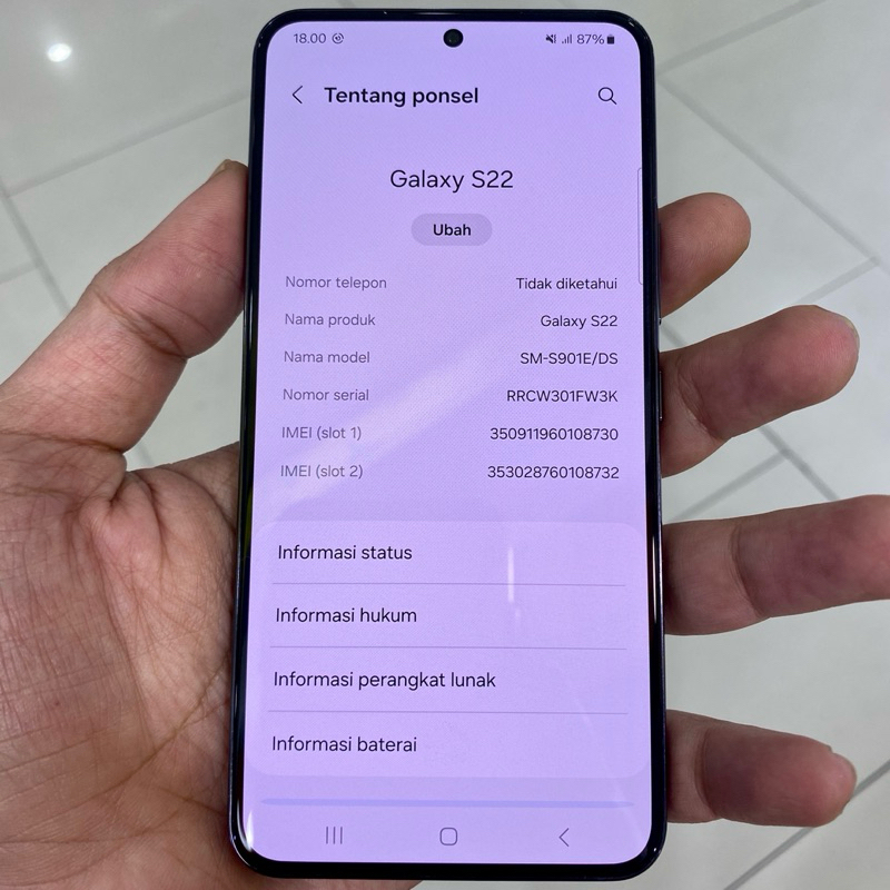 Jual samsung s22 ram 8 / 128 sein unit only resmi | Shopee Indonesia