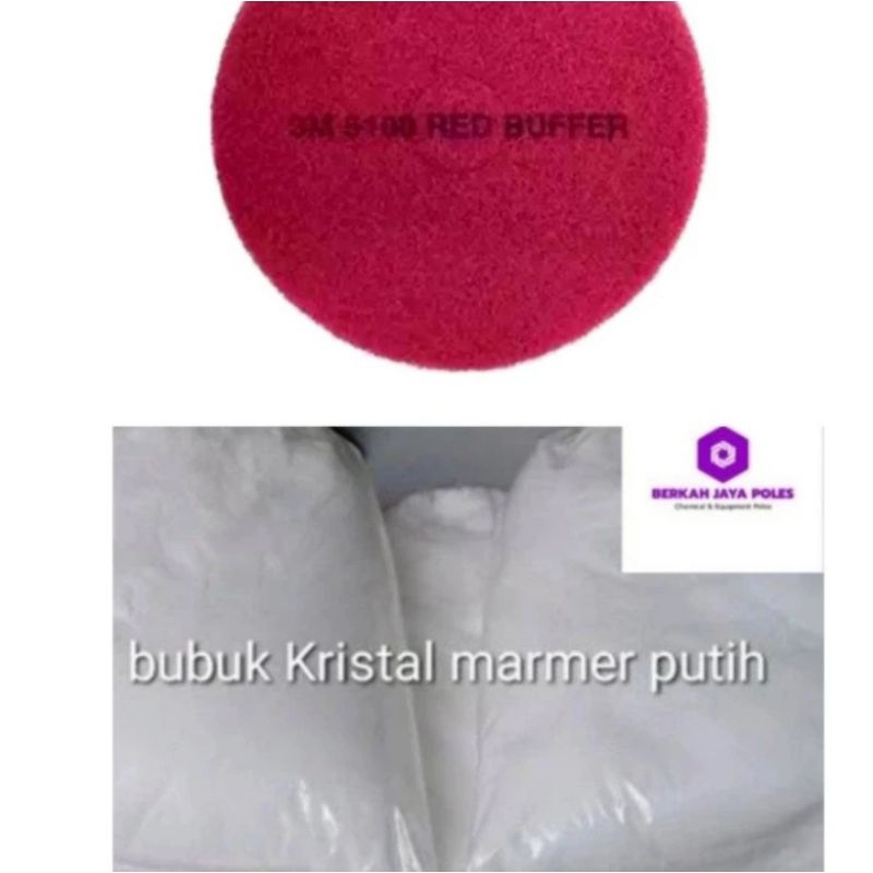 Jual Paket Obat Poles Marmer Granit + Spoon Pad merah 4 inch | Shopee ...