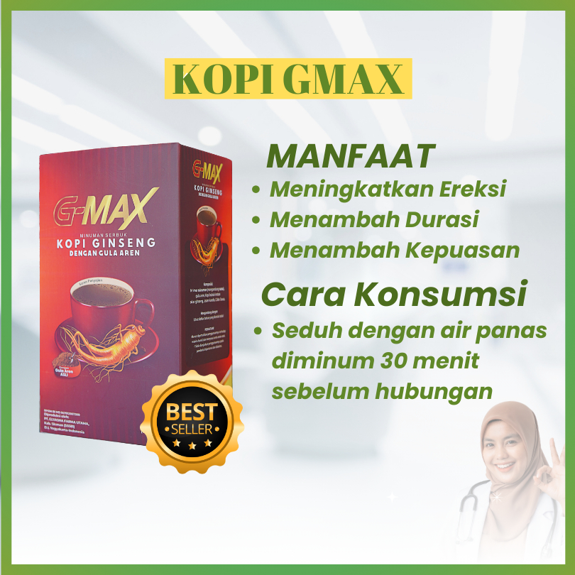 Jual Kopi Stamina Pria Kopi GMAX Penambah Hormon Tahan Lama Kopi Gingseng Pengganti Obat Kuat ...