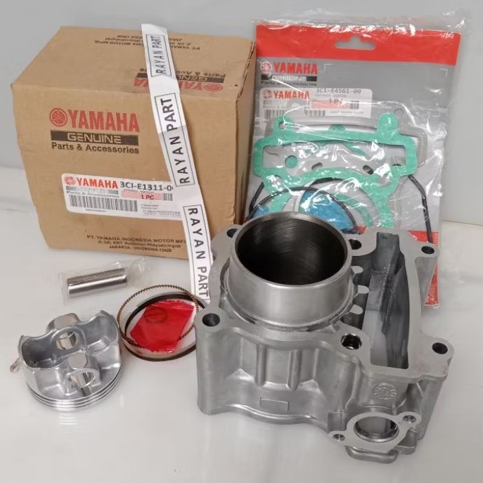 Jual blok seher Vixion lama komplit piston kit 3Ci | Shopee Indonesia