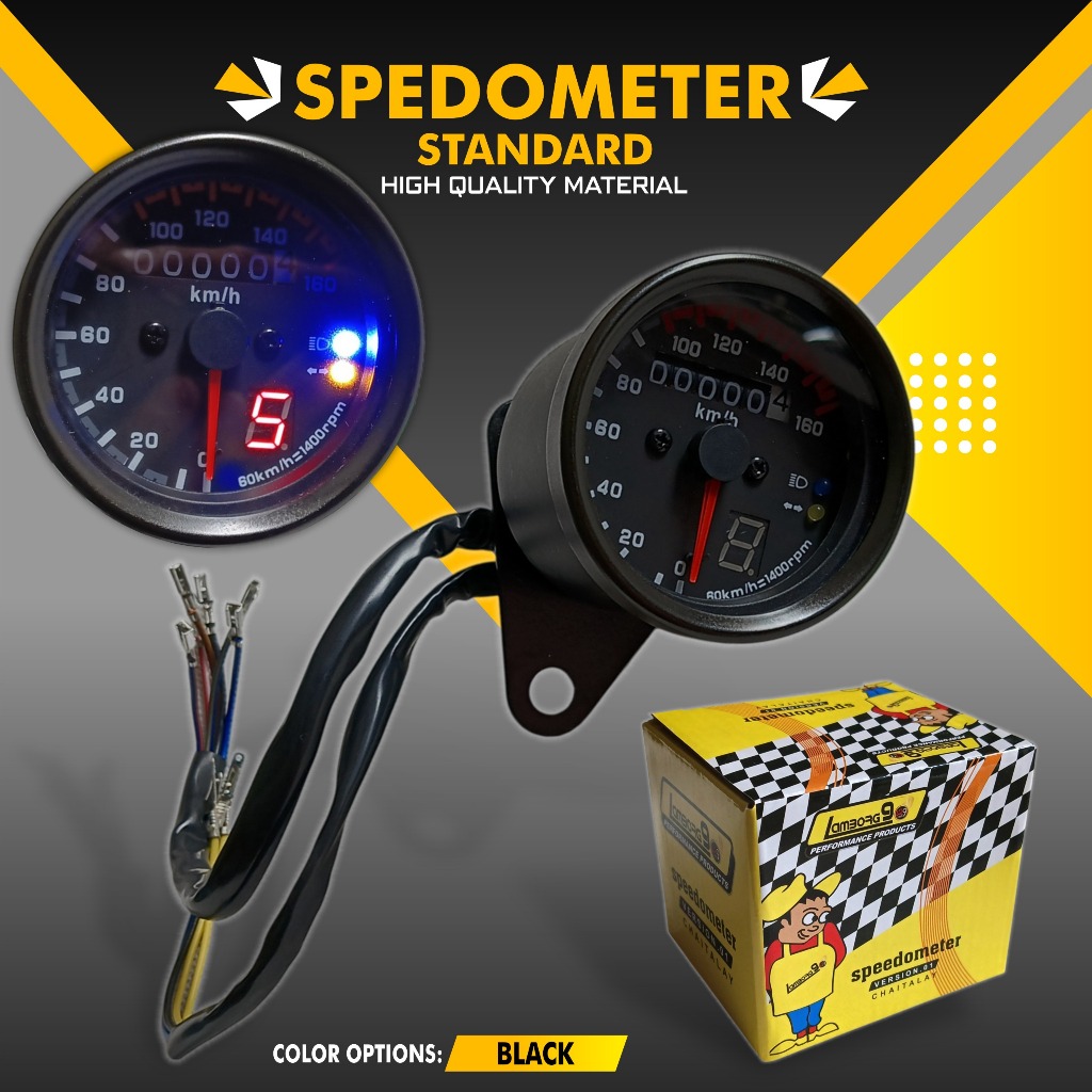 Jual Speedometer digital bulat cb rxking tiger vixion harley jap ...