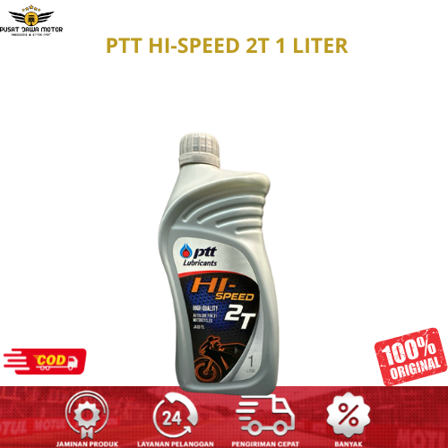 Jual PTT oli samping PTT HI-SPEED 2T high quality 1 liter | Shopee ...