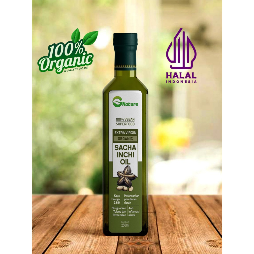 Jual Minyak Sacha Inchi Oil 100% original murni organik ( 250/500 ml ...