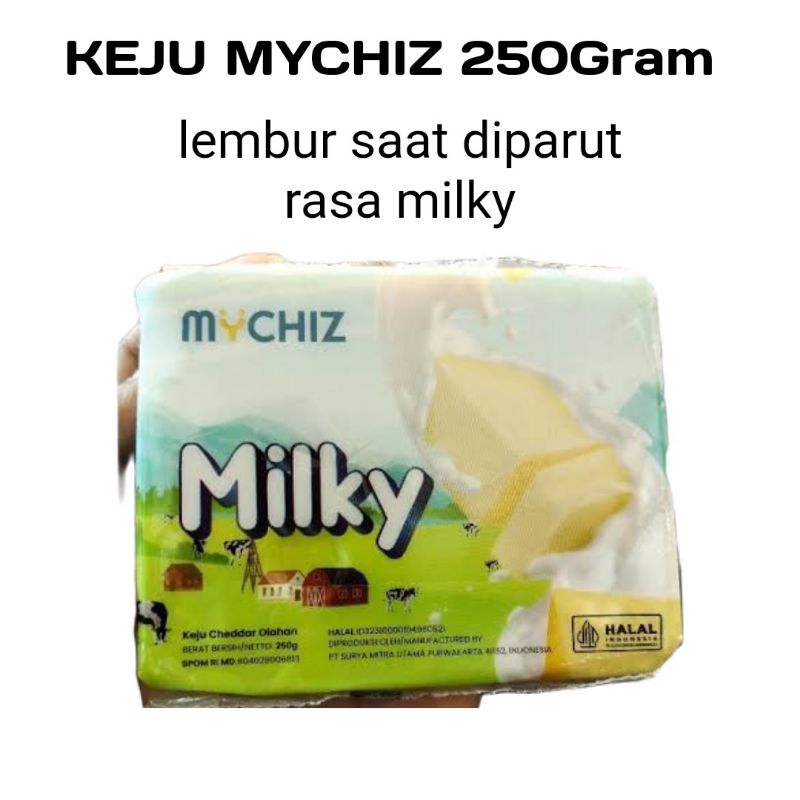 Jual Keju My Chiz Milky 250gram | Shopee Indonesia