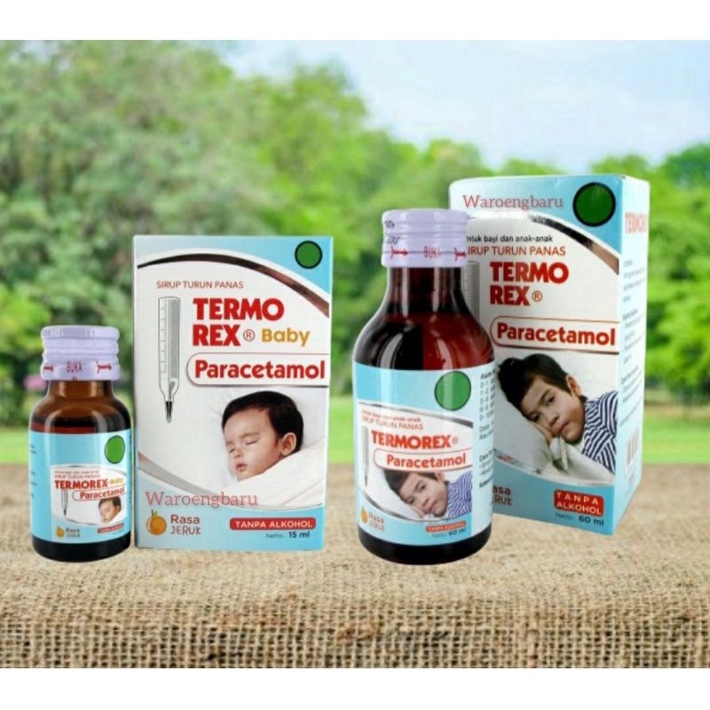 Jual termorex sirup termorex drop penurun demam nyeri anak | Shopee ...