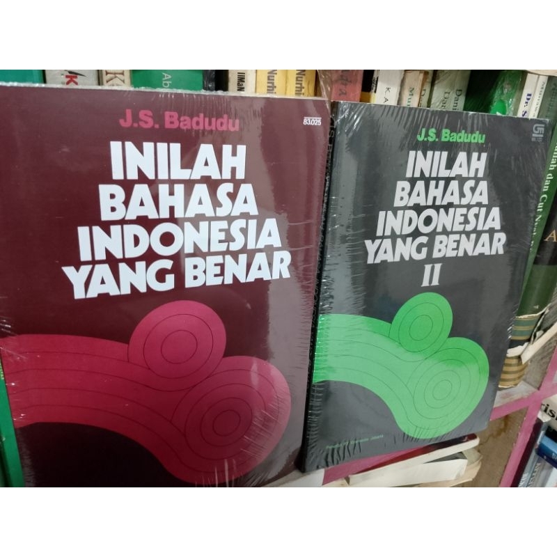 Jual Paket 2 buku Inilah bahasa Indonesia yang benar I dan II oleh JS ...