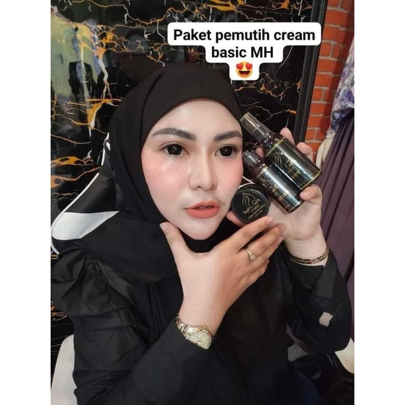 Jual Habiskan Stok Paket MH Cosmetics kemasan baru MH whitening skin K ...