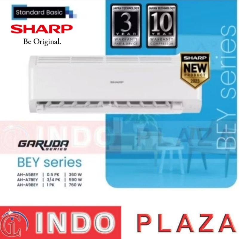 Jual AC SHARP 1 PK INDONESIA AH-A9BEY /AH-A9BBY GARUDA SERIES ANTI KARAT | Shopee Indonesia