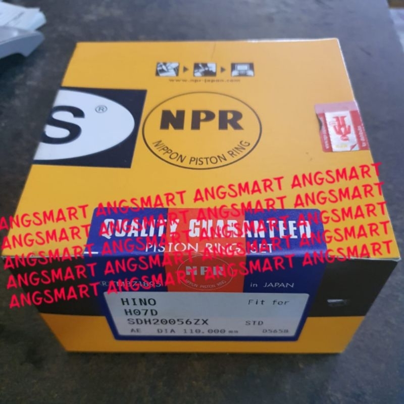 Jual Ring Piston Per Seker HINO HO7D SDH20056ZX 110mm 110 mm NPR Japan ...