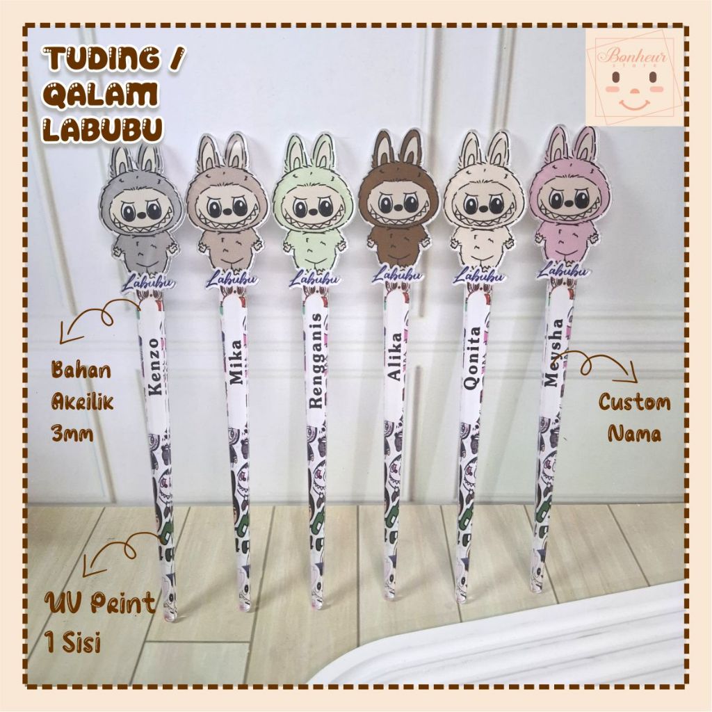 Jual 27. TUDING LABUBU / QALAM NGAJI LABUBU / LABUBU MONSTER | Shopee ...