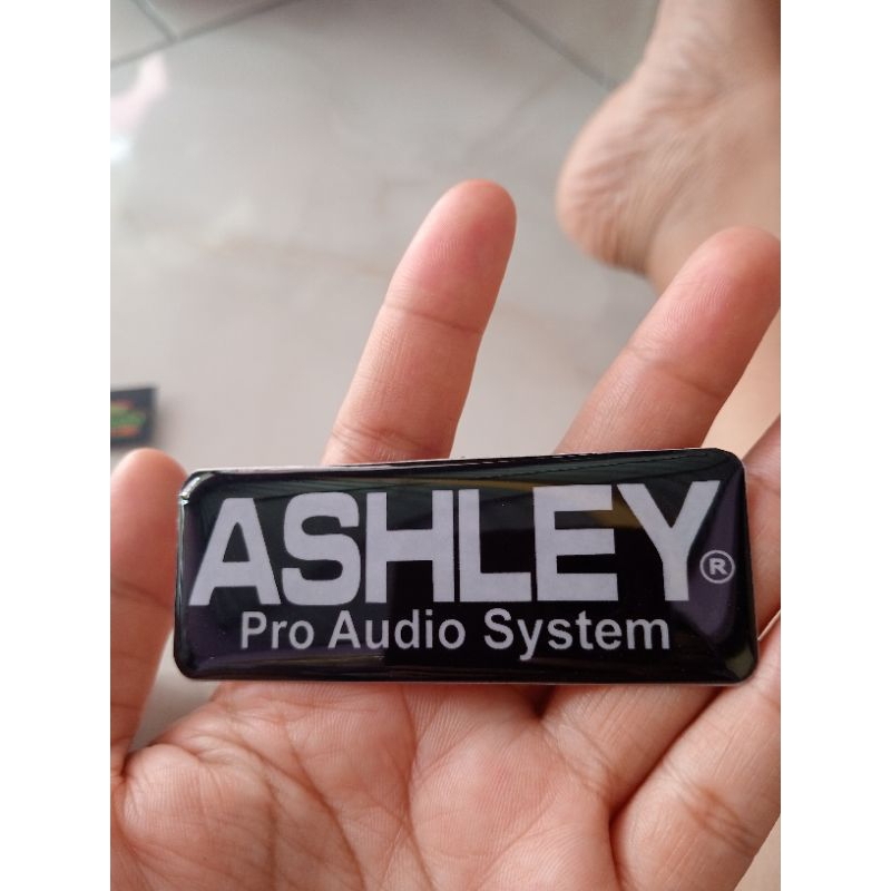 Jual Logo Ashley Pro audio Ukuran 3x8cm | Shopee Indonesia