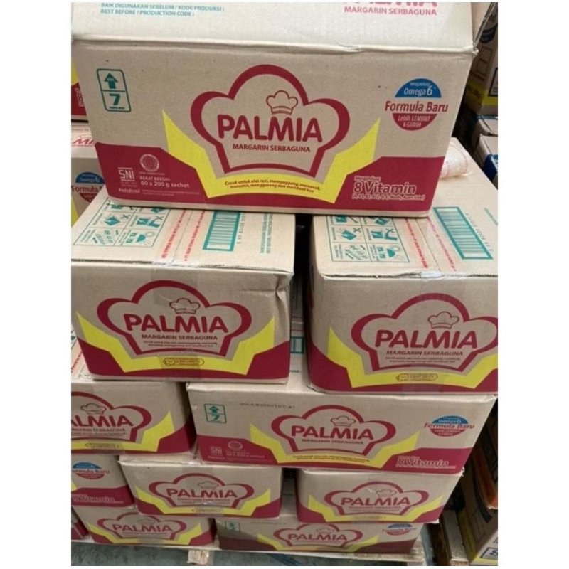 Jual Palmia Margarine Serbaguna 1 Dus isi 60 Pcs @200gr | Shopee Indonesia