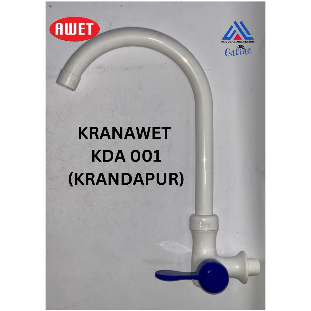 Jual Keran Dapur Plastik / Kran Angsa Awet KDA 001 / KRAN 1/2 INCH ...