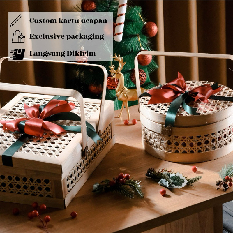 Jual Hikeen Hampers Natal 2024 Premium Bingkisan Natal Hampers ...