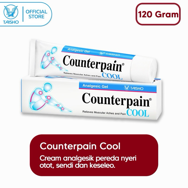 Jual Counterpain Cool 120gr - Pereda Nyeri Otot & Sendi | Shopee Indonesia