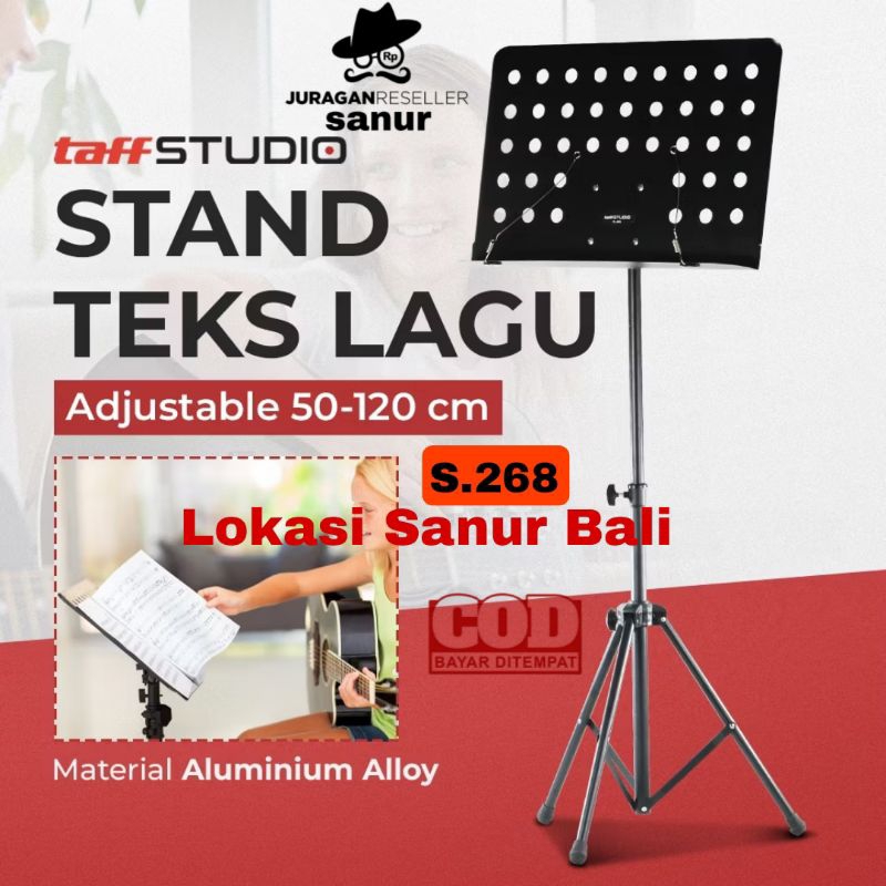 Jual Stand book Stand Partitur Sheet Musik- Stand Lirik stand Alquran ...