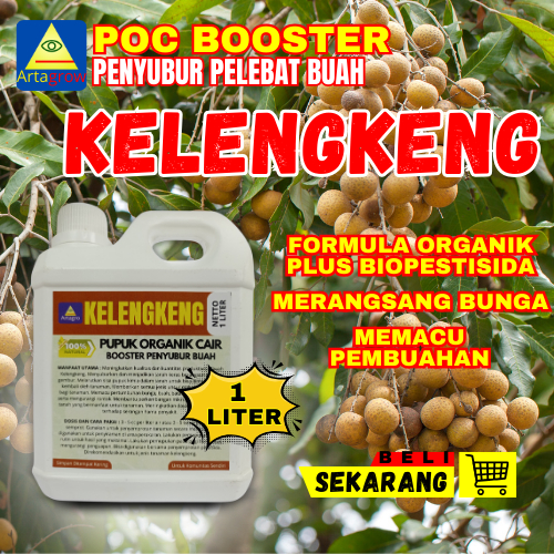 Jual Pupuk Booster Kelengkeng Cepat Berbuah Merangsang Lebat Bunga Buah Kelengkeng Isi 1 Ltr By ...