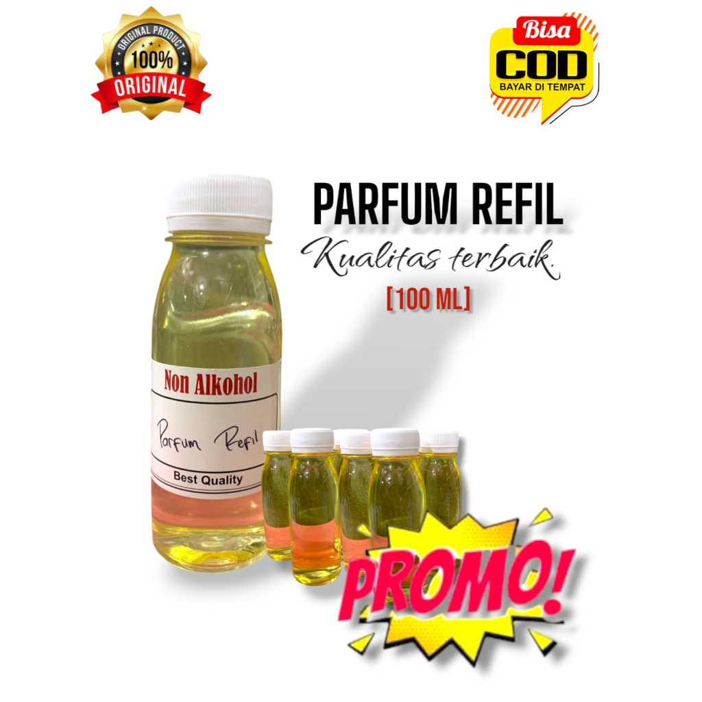 Jual PARFUM REFIL ISI ULANG KUALITAS TERBAIK KEMASAN 100ML UNISEX ...