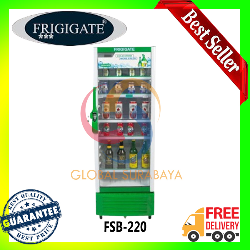 Jual Showcase Frigigate FSB-220 4 Rak Lemari Pendingin Minuman 220L ...