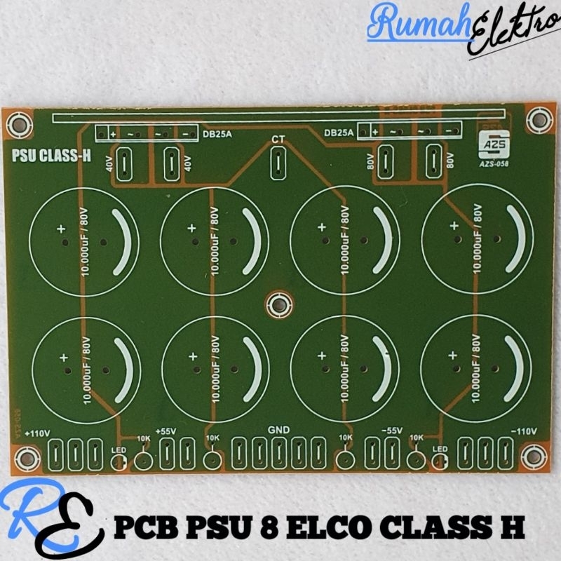 Jual PCB PSU 8 ELCO CLASS H PSU CLASS H 8 ELCO KAPASITOR | Shopee Indonesia