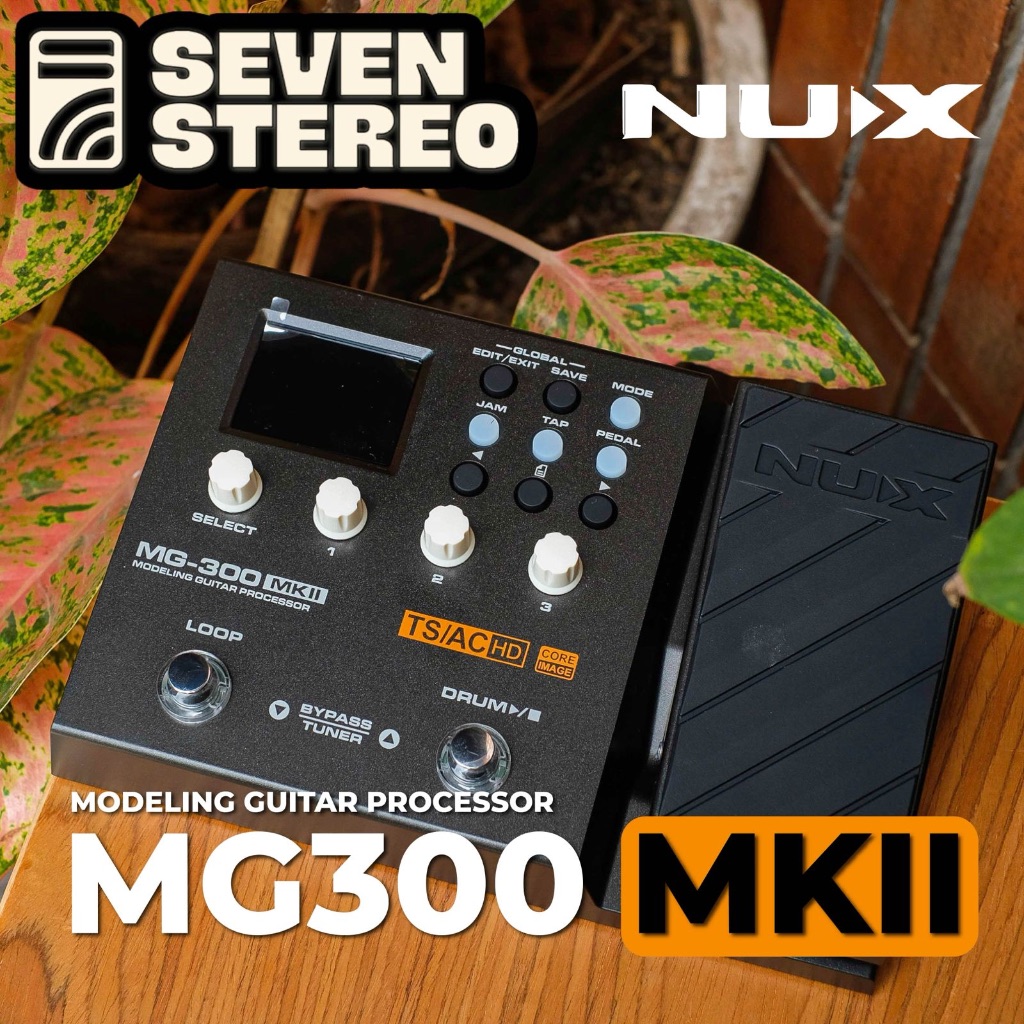 Jual Nux MG300 MG 300 Guitar Modelling Processor Efek Digital MK2 ...