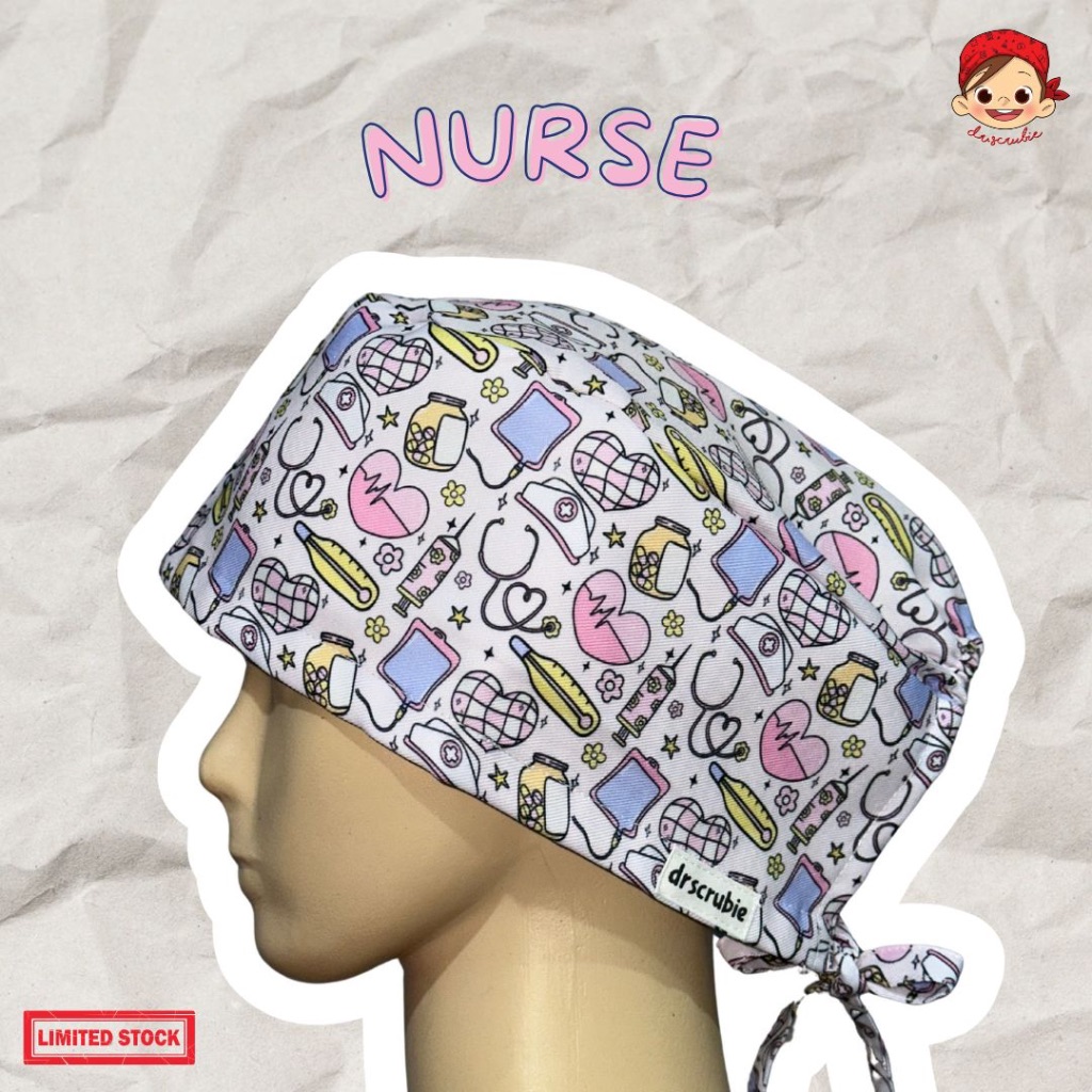 Jual Head Cap / Topi Bedah / Surgical Cap / Nurse Cap / Scrub Hat DS ...