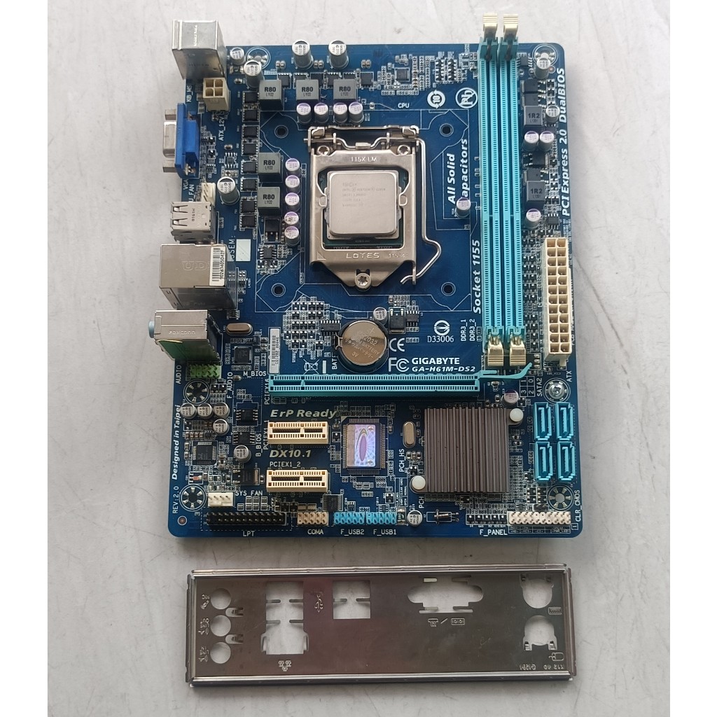 Jual Motherboard Gigabyte H61 LGA 1155 DDR3 | Shopee Indonesia