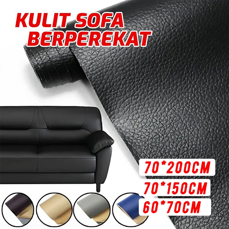 Jual sticker sofa bahan kulit70 * 200cm Sofa Perabot Kulit Perbaikan ...