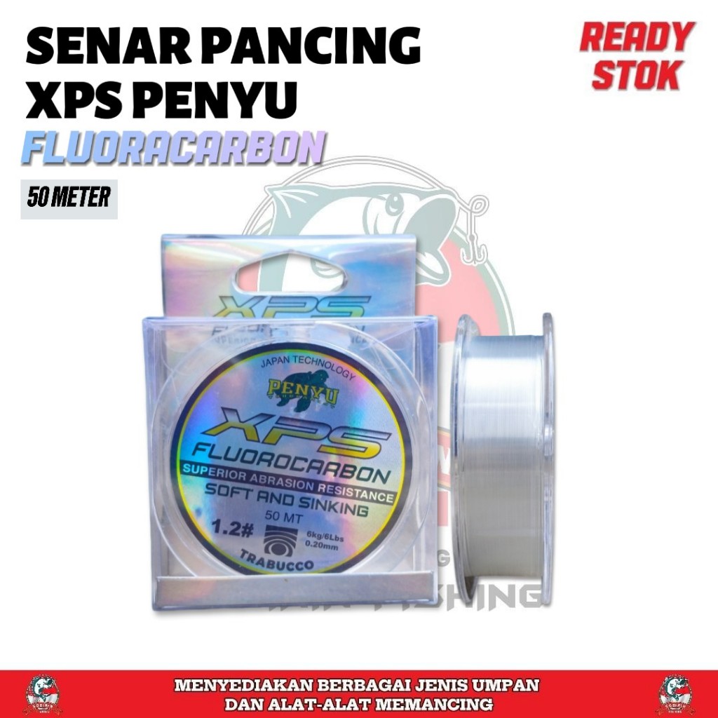 Jual Senar penyu xps fluoracarbon bervarian | Shopee Indonesia
