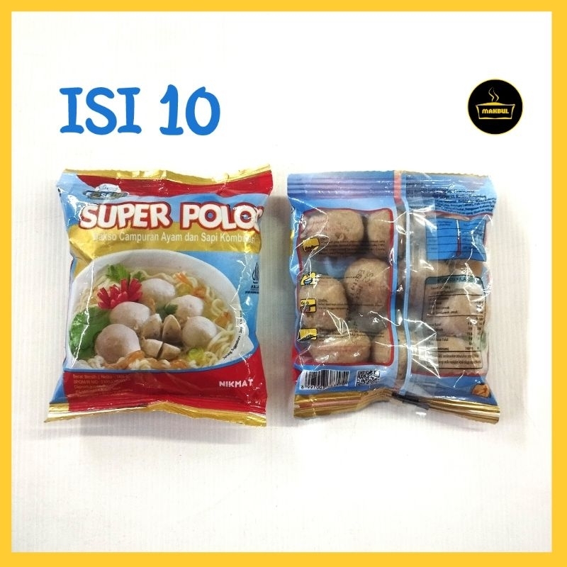 Jual Essem Bakso Super Polos isi 10 160gr | Shopee Indonesia