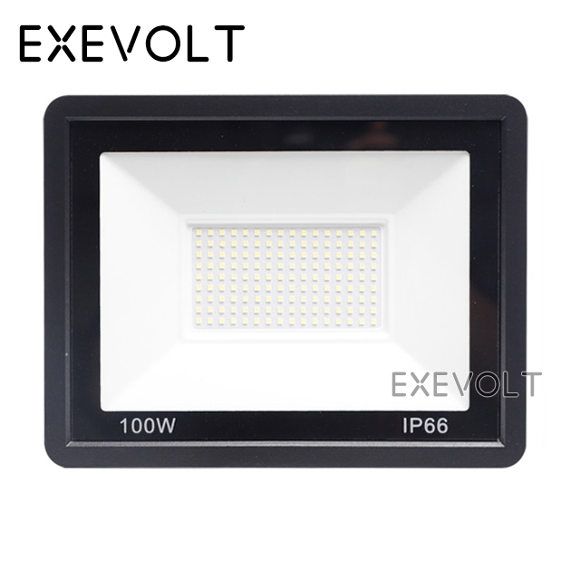 Jual Lampu Sorot LED Tembak 100 w 100 watt Flood Light Outdoor Kuning Putih IP66 | Shopee Indonesia