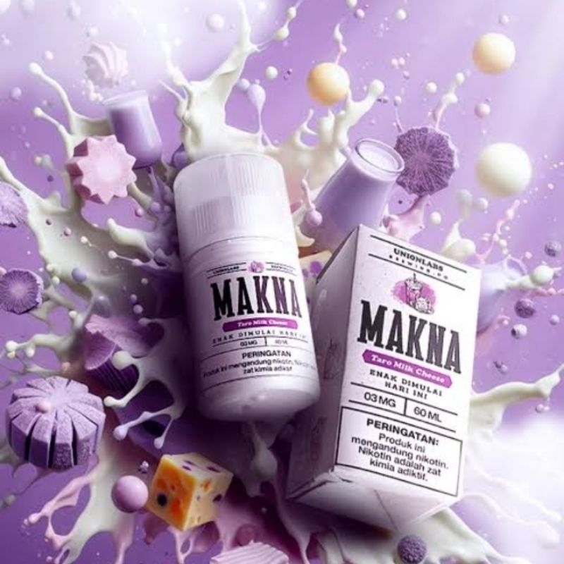 Jual MAKNA V2 TARO MILK CHEESE BY UNIONLABS 3MG 7MG 60ML LIQUID ...