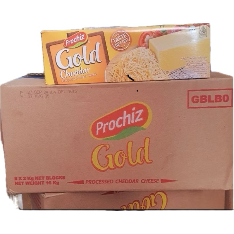 Jual 1 DUS KEJU PROCHIZ GOLD 2KG ( ISI 8 BALOK ). | Shopee Indonesia