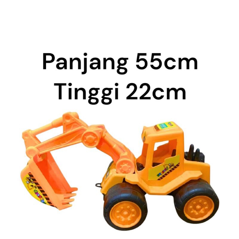 Jual Mainan Truk Konstruksi Anak Kobelco Excavator besar mainan anak ...