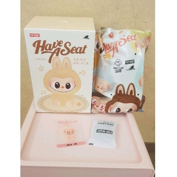 Jual Popmart Labubu V2 selected Dada Pink sealed box buka bawah ...