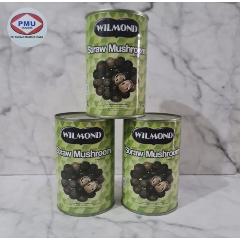 Jual straw mushroom kaleng wilmond - jamur merang wilmond 425 gr ...