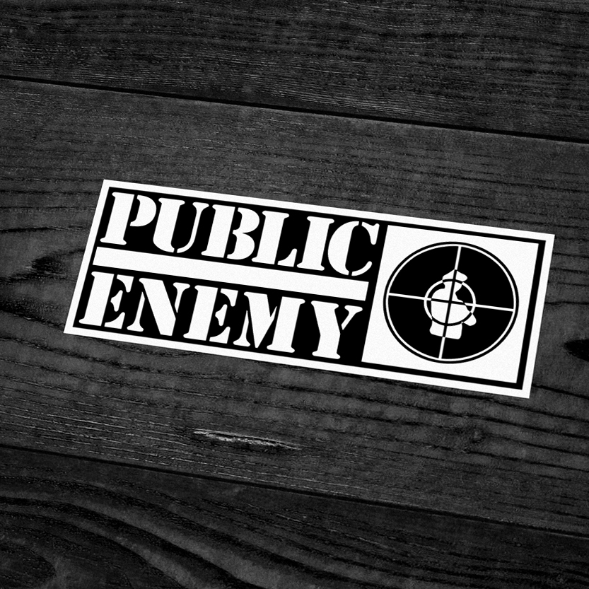 Jual PUBLIC ENEMY : Sticker PUBLIC ENEMY (BOOTLEG) | Shopee Indonesia