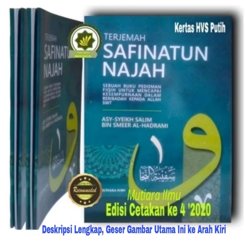 Jual Buku Terjemah SAFINATUN NAJAH Fi Ilmil Fiqh Tuntunan Fiqih Islam Ringkas Ilmu Fiqih Untuk ...