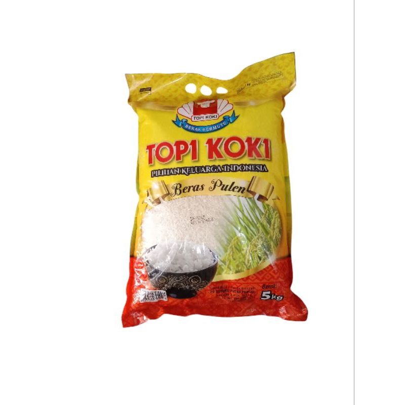 Jual Beras Topi Koki 5Kg Beras Baru | Shopee Indonesia