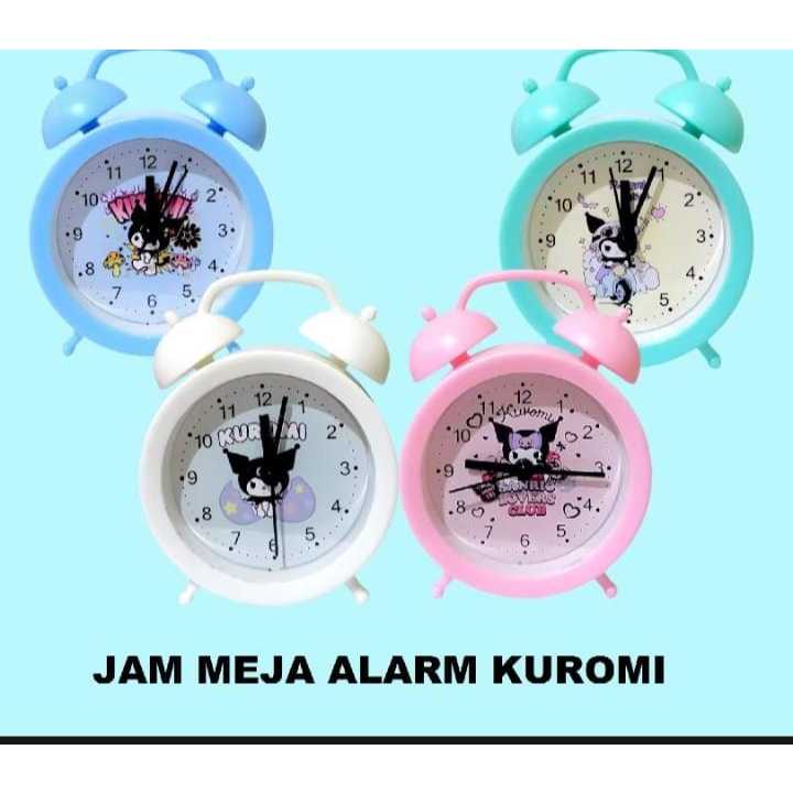 Jual Jam Fashion Alarm mini Karakter Sanrio 8811 FREE BATERAI Jam Meja ...