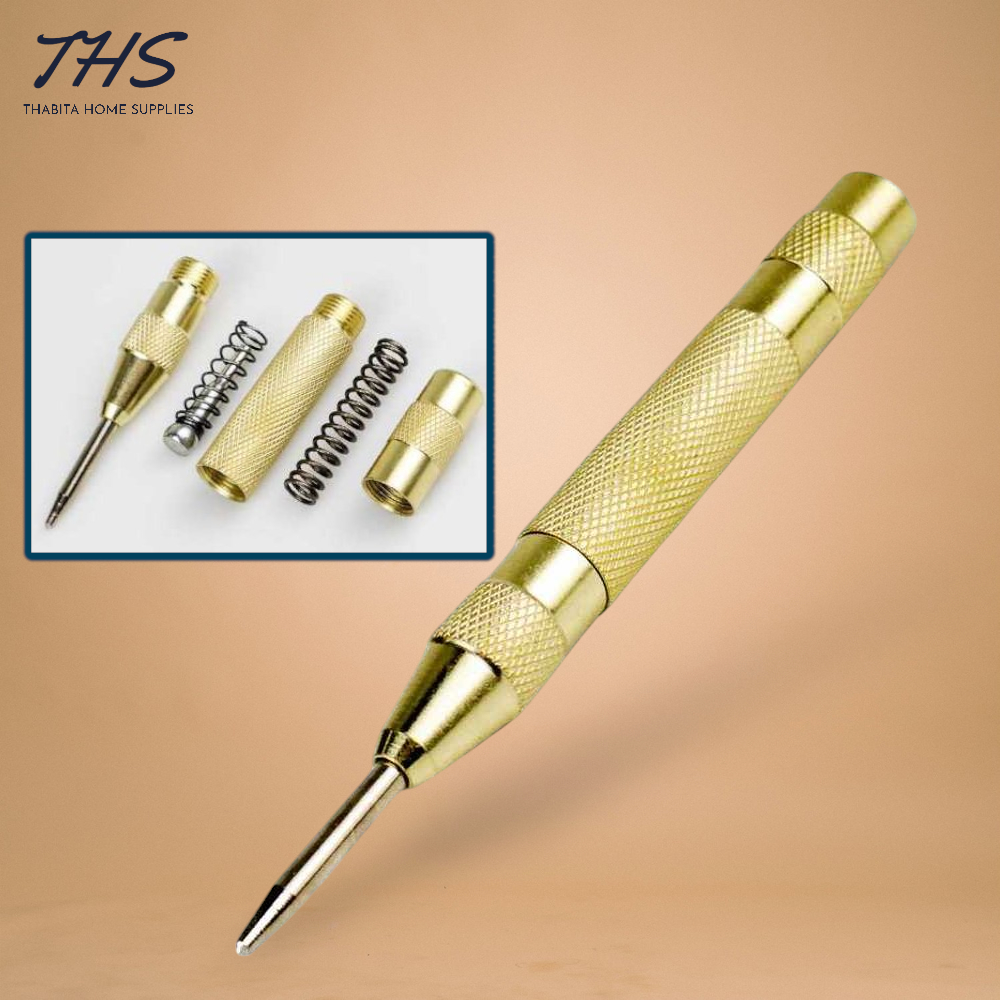 Jual Alat Penanda Titik Bor Besi Taffware Automatic Center Punch ...